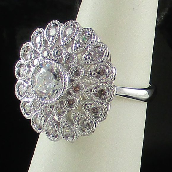 Xavier | Jewelry | Xavier 72ct Absolute Sunburstdesign Ring | Poshmark